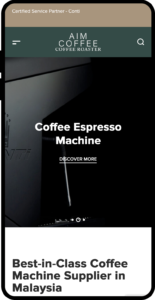 AIM Coffee - Web Ninja Studio